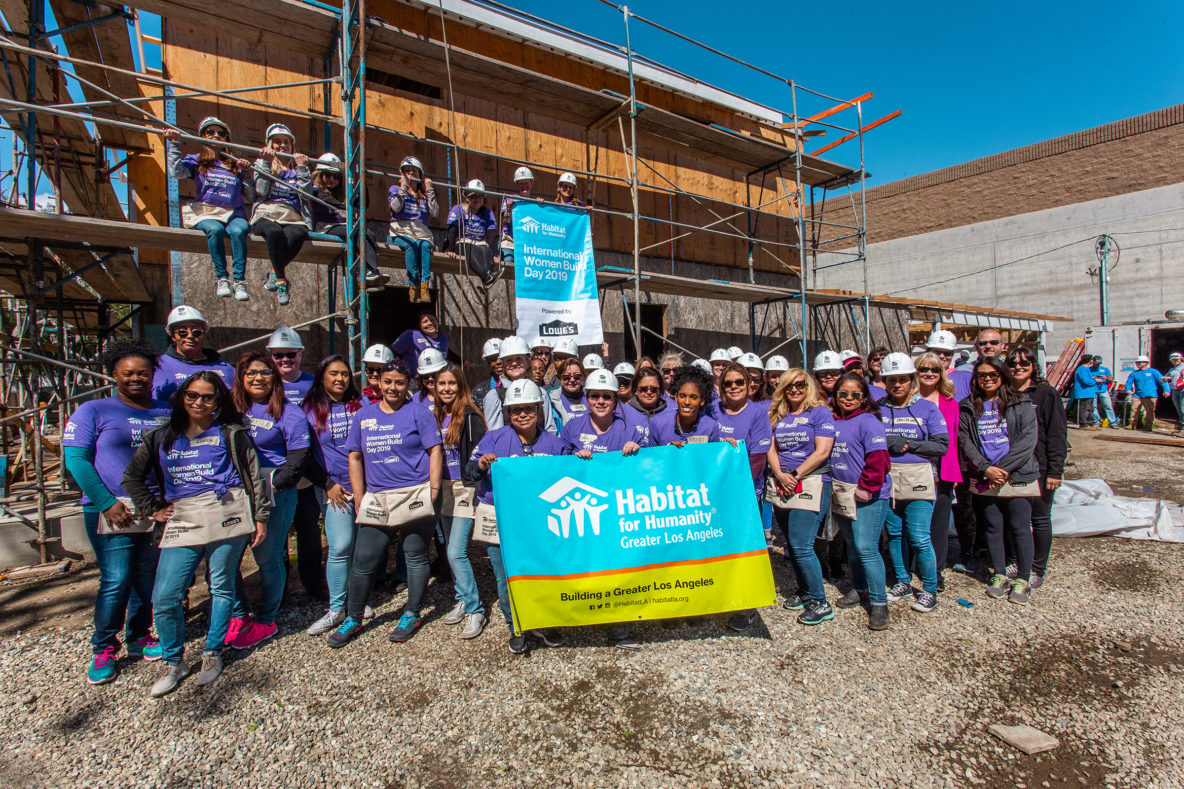 Lowe’s and Habitat LA Celebrate International Women’s Build Day ...