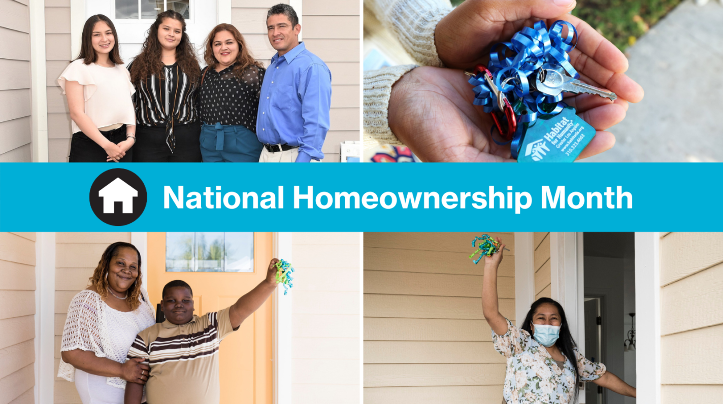2021 National Homeownership Month (June 2021 Newsletter) - Habitat For Humanity of Greater Los ...