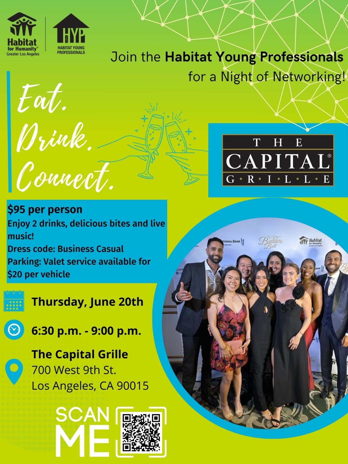 Event Flyer with Sponsorship and Registration QR Code - Habitat For ...